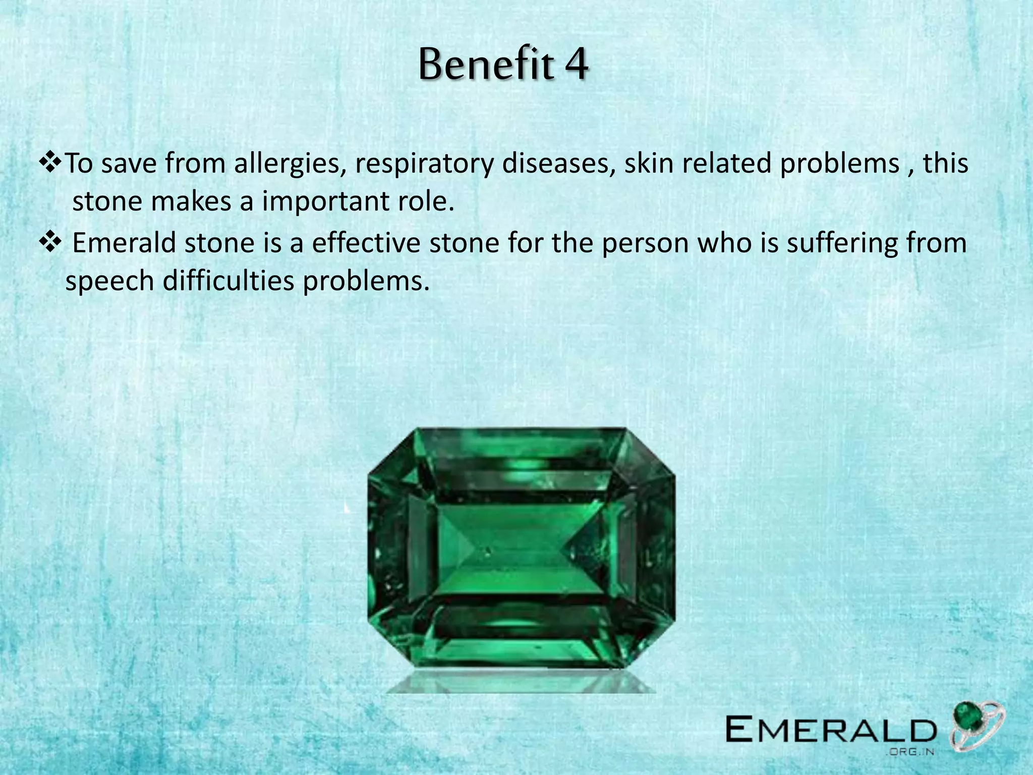 6 Superpowers Of Wearing An Emerald Stone | PPTX