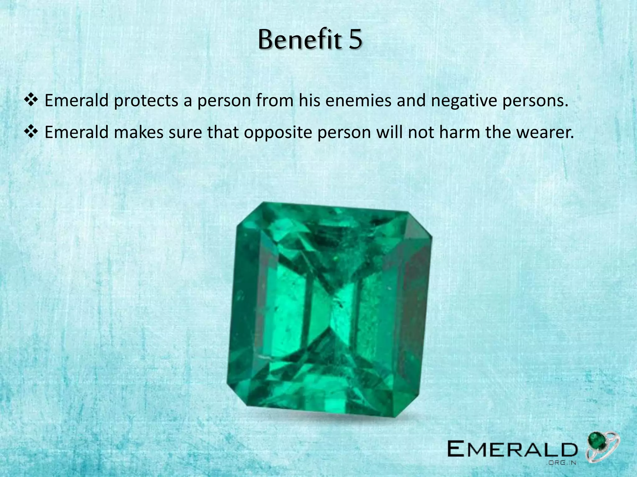 6 Superpowers Of Wearing An Emerald Stone | PPTX