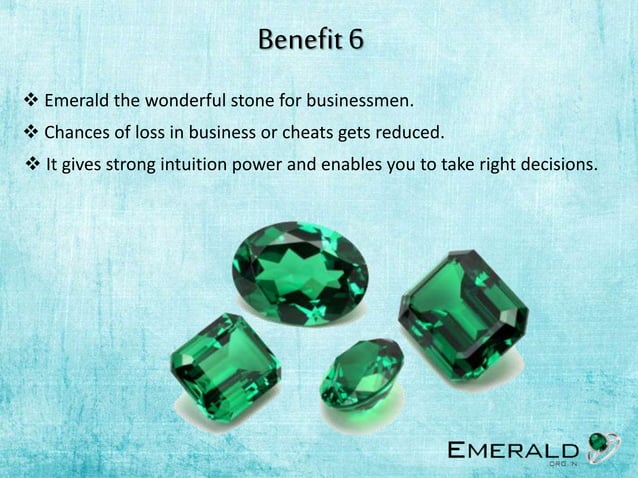 6 Superpowers Of Wearing An Emerald Stone | PPTX