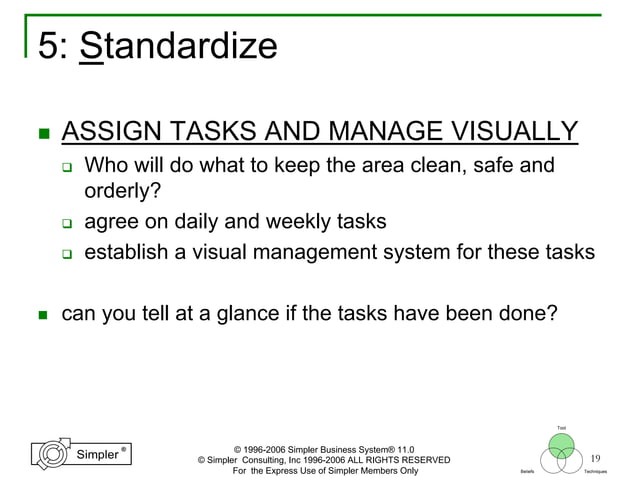 6 s visual management | PDF | Technology & Computing