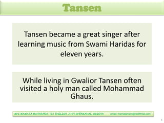 6 tansen | PPTX