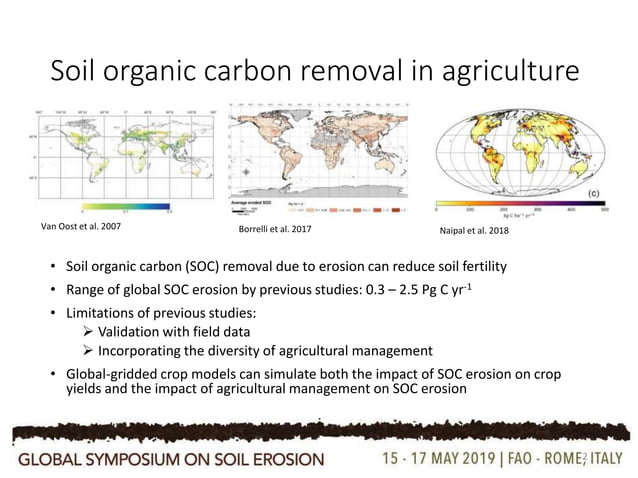 Simulation and evaluation of global sediment runoff and soil organic ...