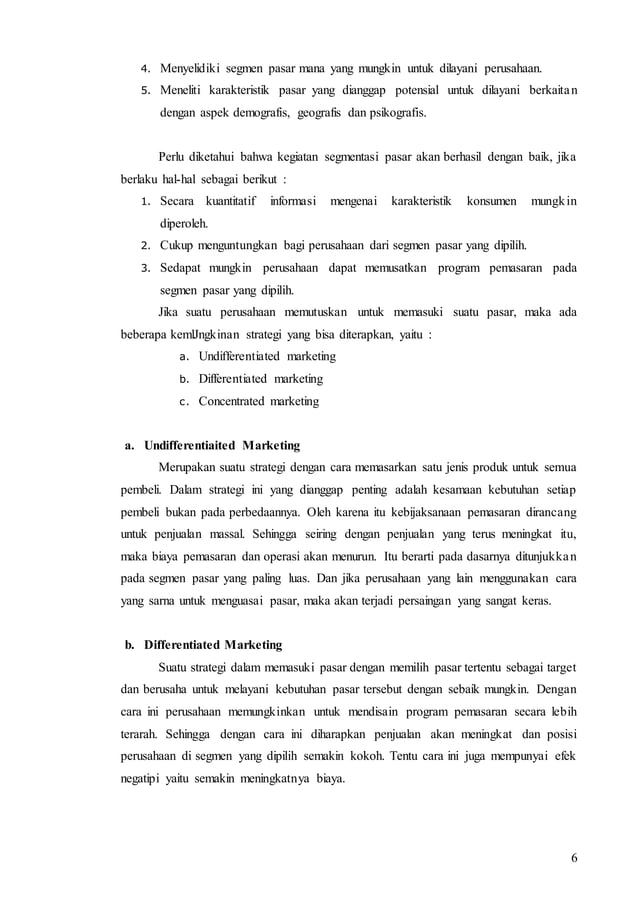 Manajemen pemasaran | PDF