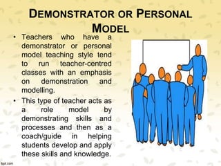 6 Teaching Style and Learning Style.ppt