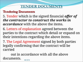 construction management Tenderin ecg.ppt
