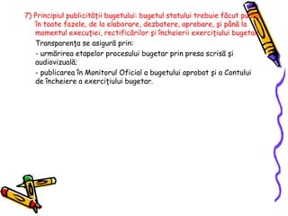 Teorie si politica bugetara | PPT