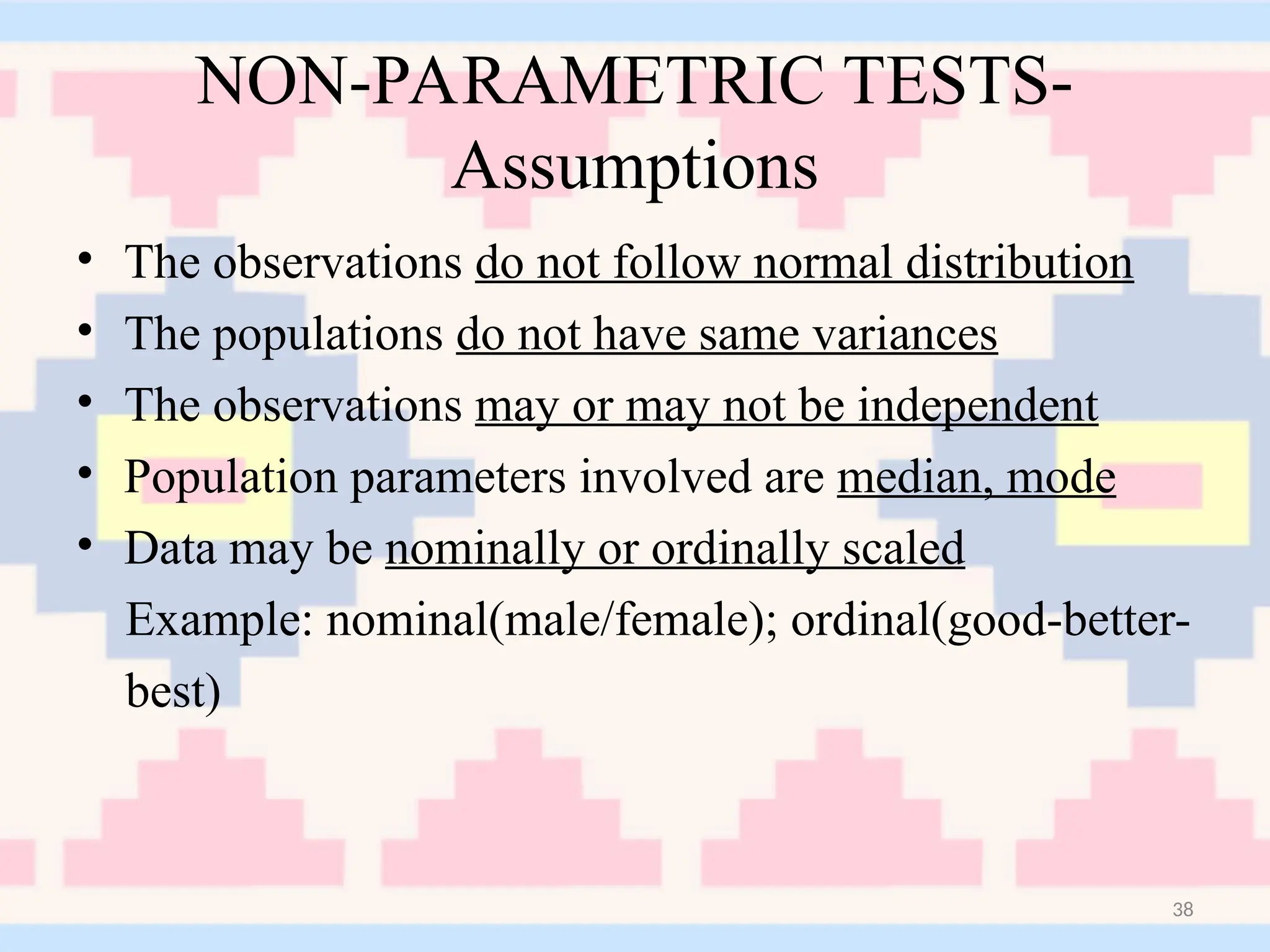 6Tests of significance Parametric and Non Parametric tests.ppt