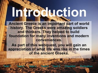 6th Ancient Greece Webquest | PPT