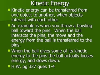 6th Grade Chapter 12-energy | PPT