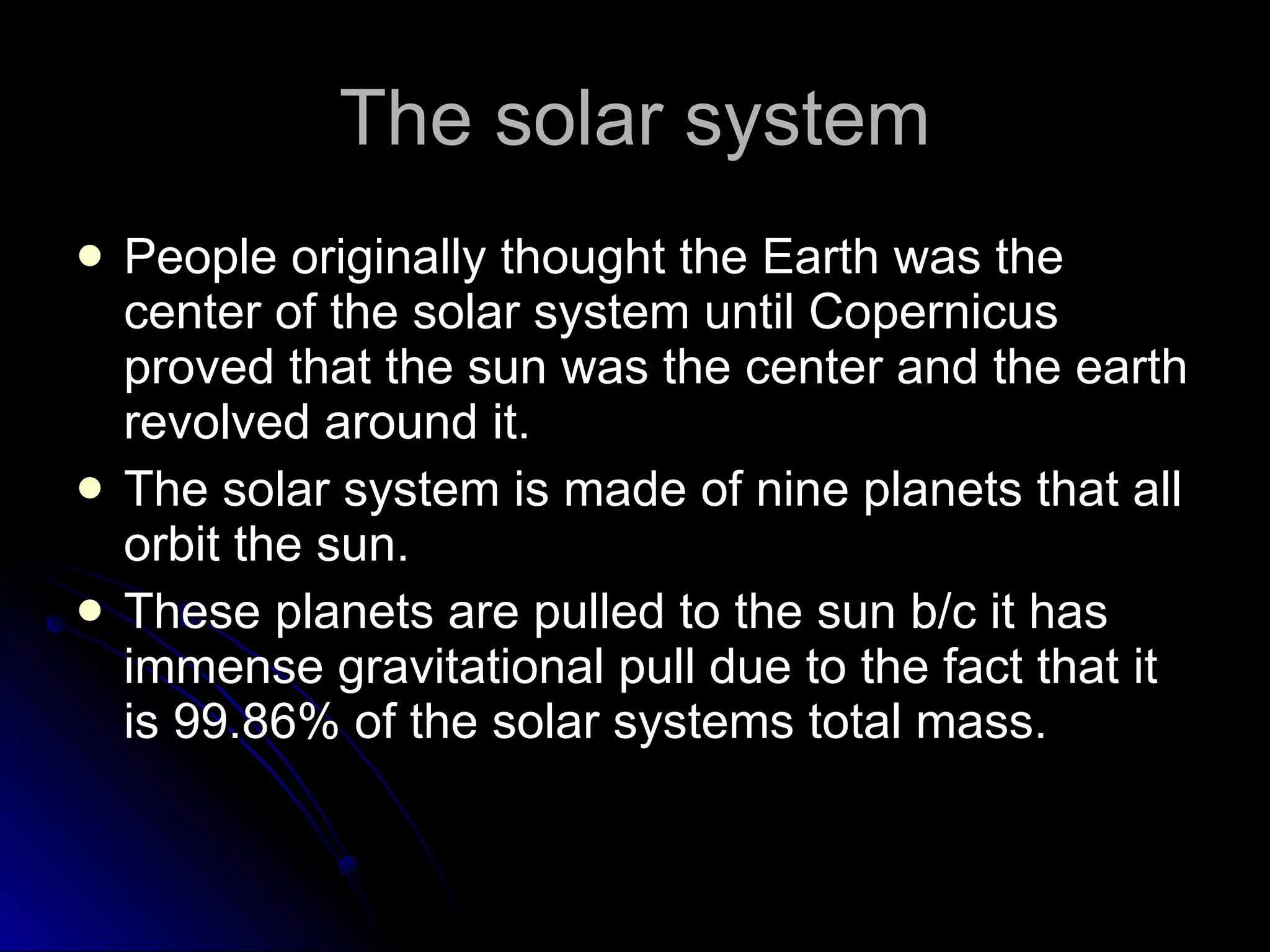 6th Grade Chapter 14- solar system | PPT