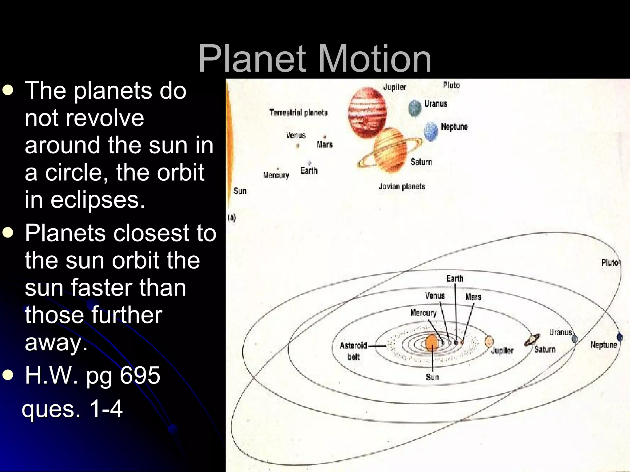 6th Grade Chapter 14- solar system | PPT