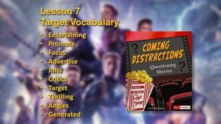 6th - Lesson 7 - Coming Distractions | PPT