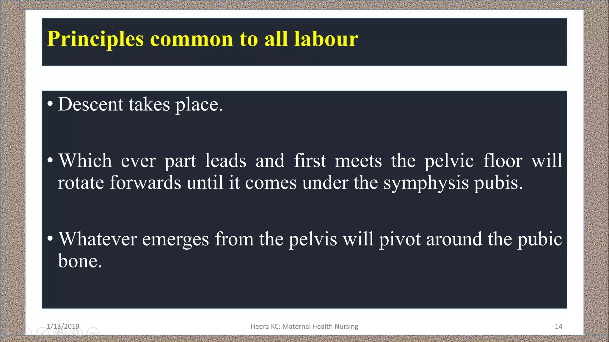 Mechanism of labour | PPTX