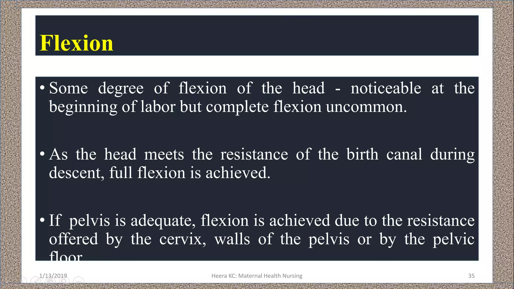 Mechanism of labour | PPTX