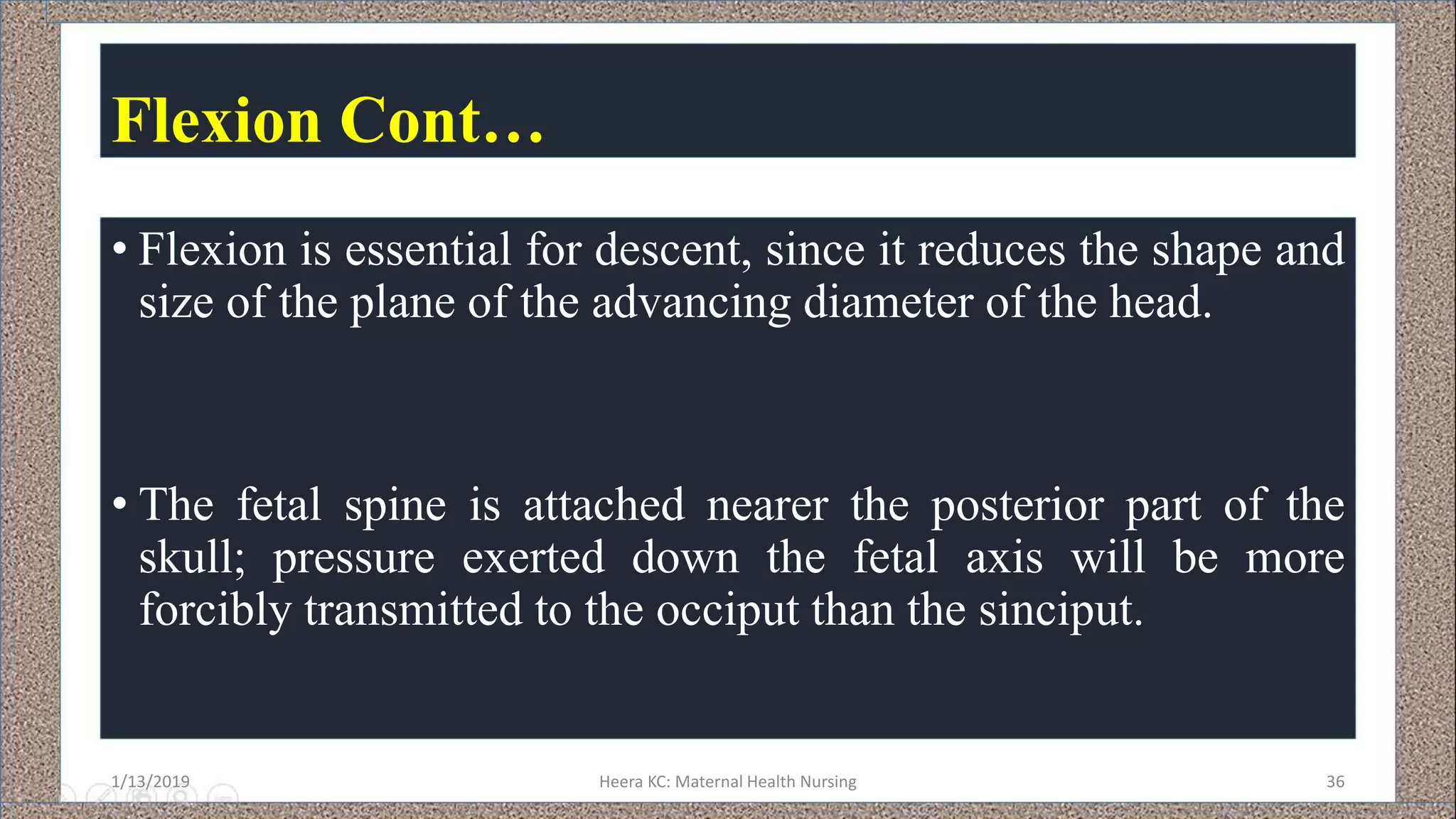 Mechanism of labour | PPTX