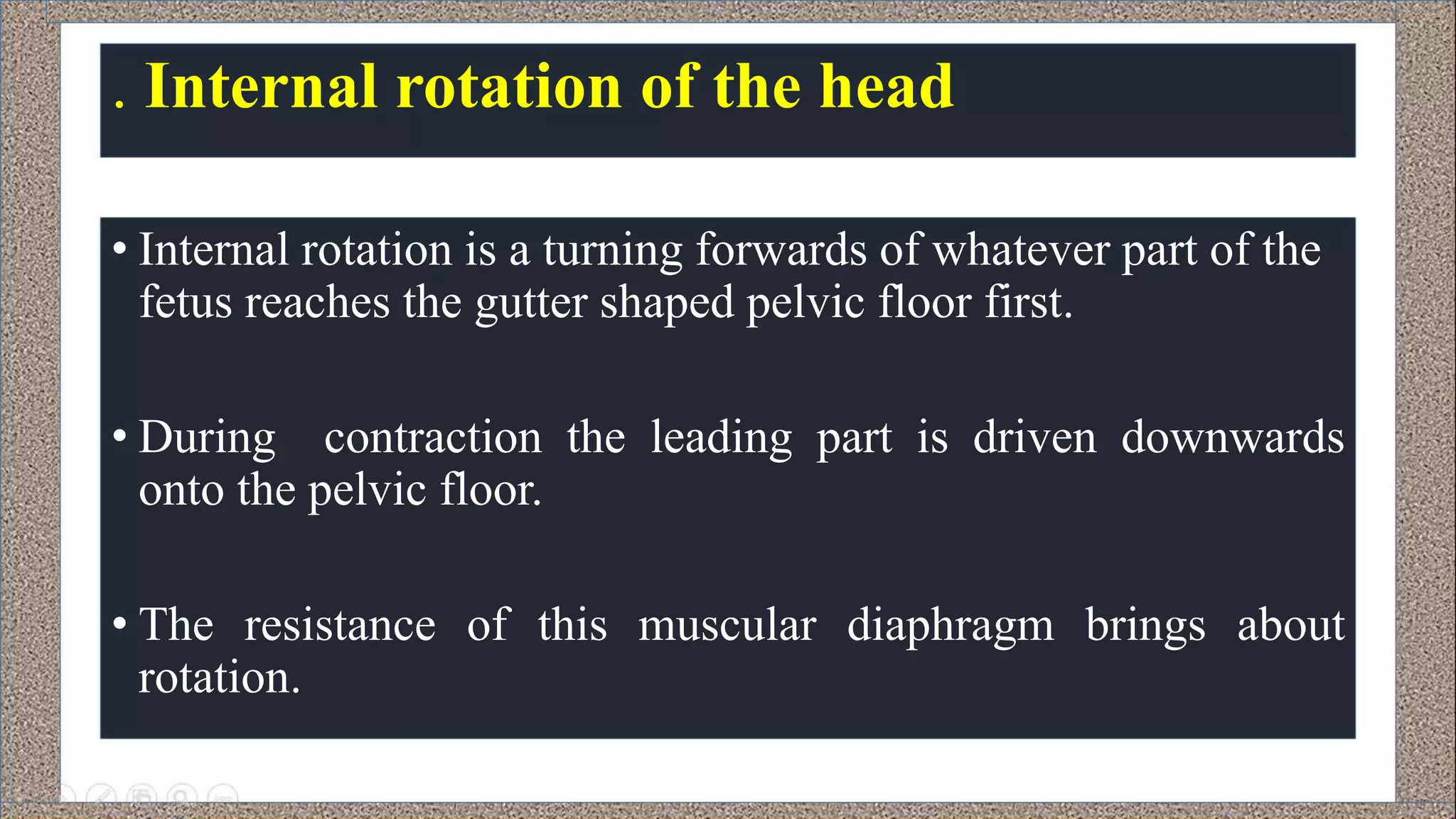 Mechanism of labour | PPTX