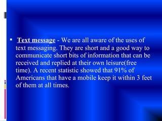 6th chapter modern communication device. | PPT