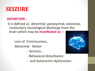 Seizure Disorder