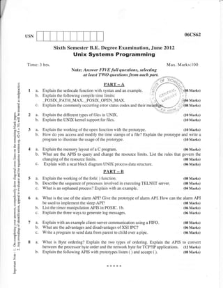 Computer Science and Information Science 6th semester(2012 June/July ...