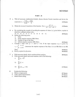 Computer Science and Information Science 6th semester(2012 June/July ...