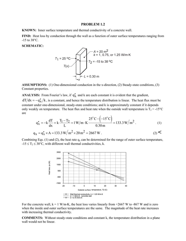 6th ed solution manual---fundamentals-of-heat-and-mass-transfer | PDF