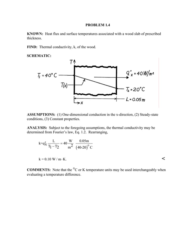 6th Ed Solution Manual Fundamentals Of Heat And Mass Transfer