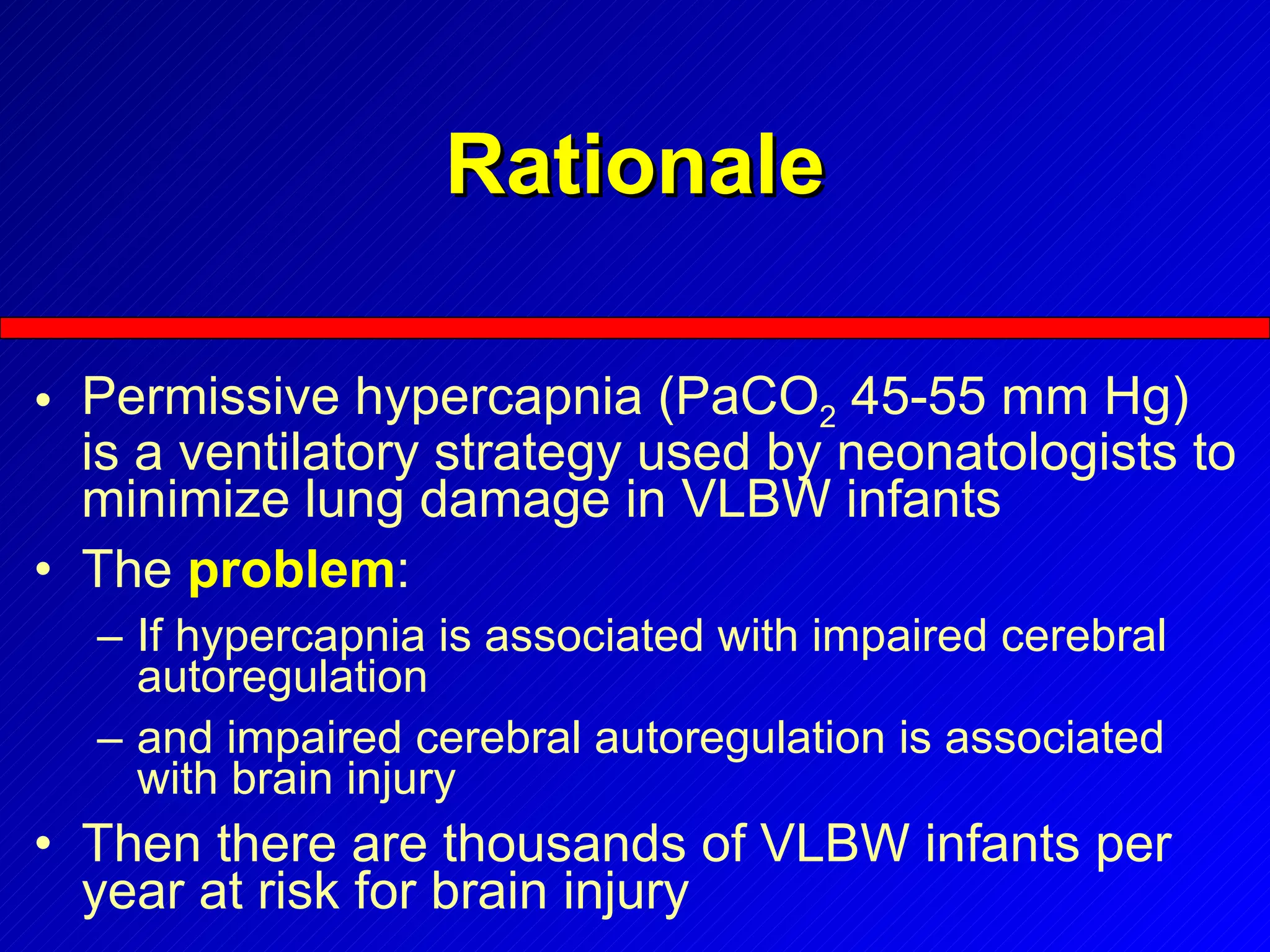 6 The Effects Of Hypercapnia On Cerebral Autoregulation And Neonatal ...
