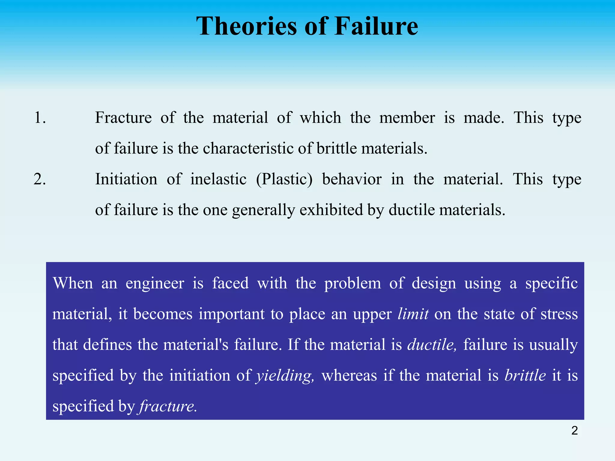 6 Machine design theories of failure | PPT