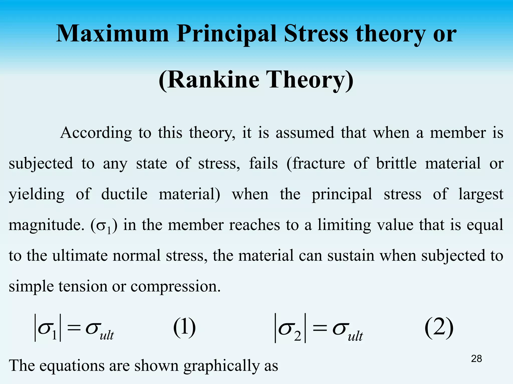 6 Machine design theories of failure | PPT