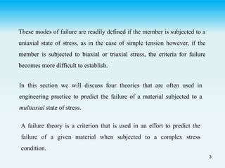 6 Machine design theories of failure | PPT