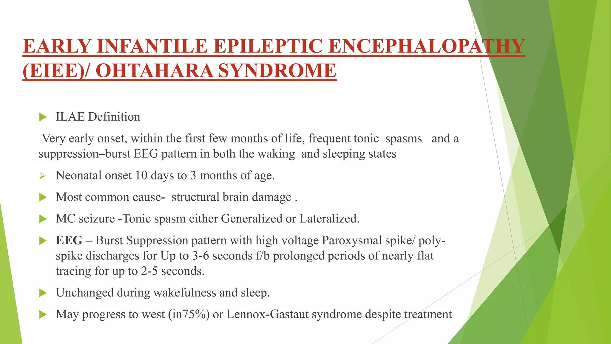 EPILEPTIC ENCEPHALOPATHY | PPTX