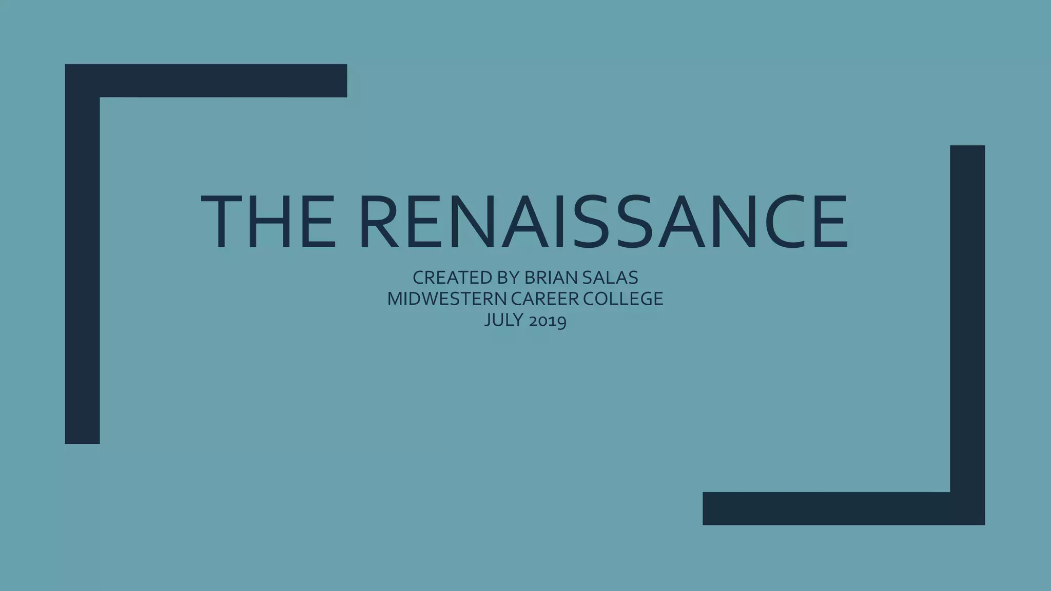 6 the renaissance | PPT