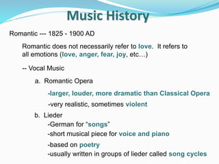 6 The Romantic period powerpoint presentation | PPT