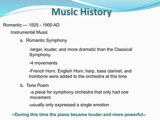 6 The Romantic period powerpoint presentation | PPT