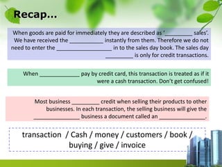 The Sales Day Book & Sales Ledger.pptx