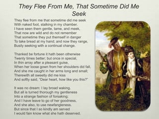 6 they flee_from_me_ | PPTX