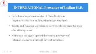 Internationalization of Higher Education | PPTX