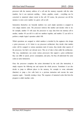 6th gen processor | DOCX
