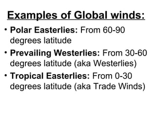 6th grade ch. 2 sec. 3 winds | PPT
