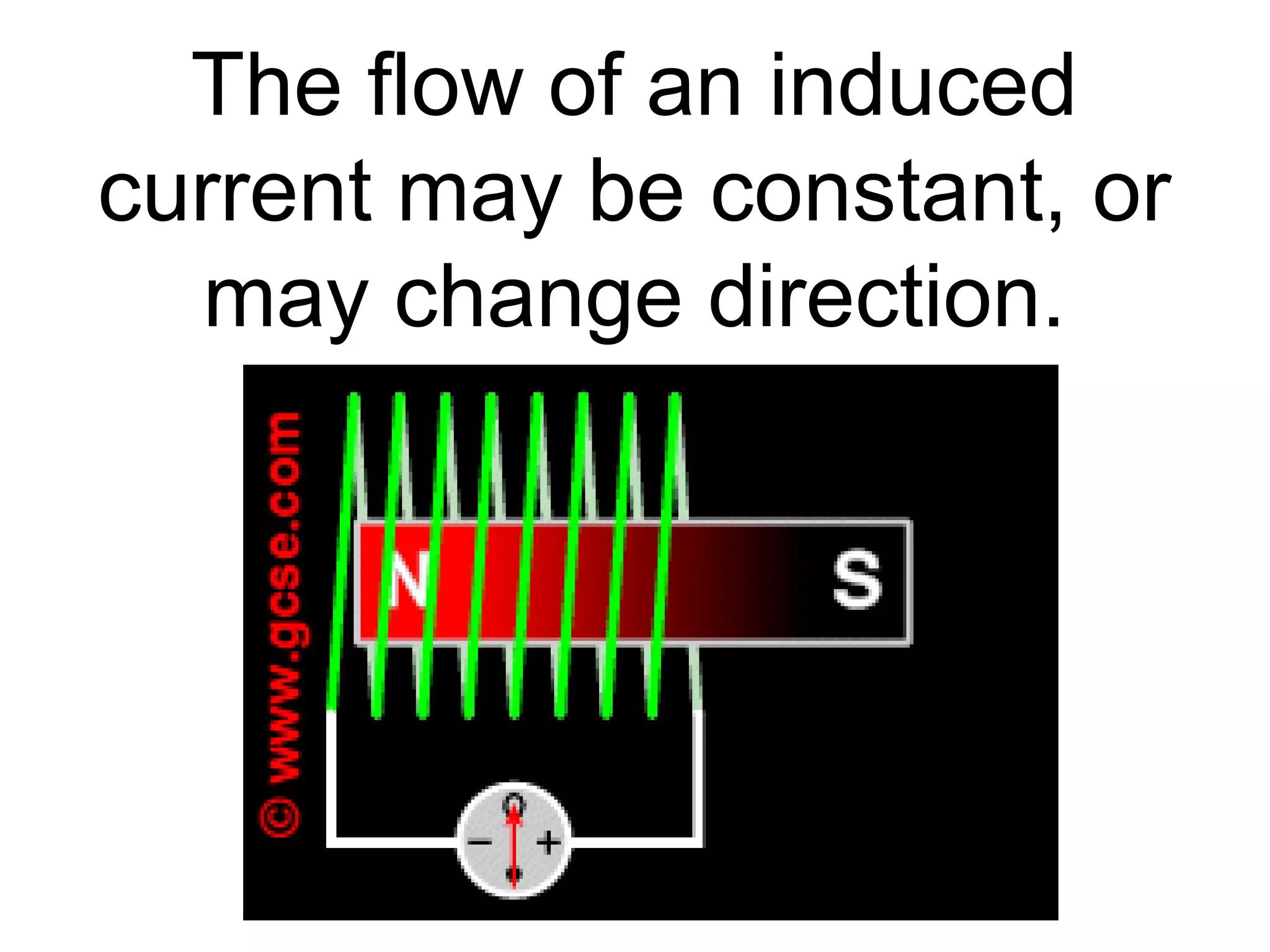 6th grade ch. 3 sec. 3 electricity from magnetism | PPT | Physics | Science