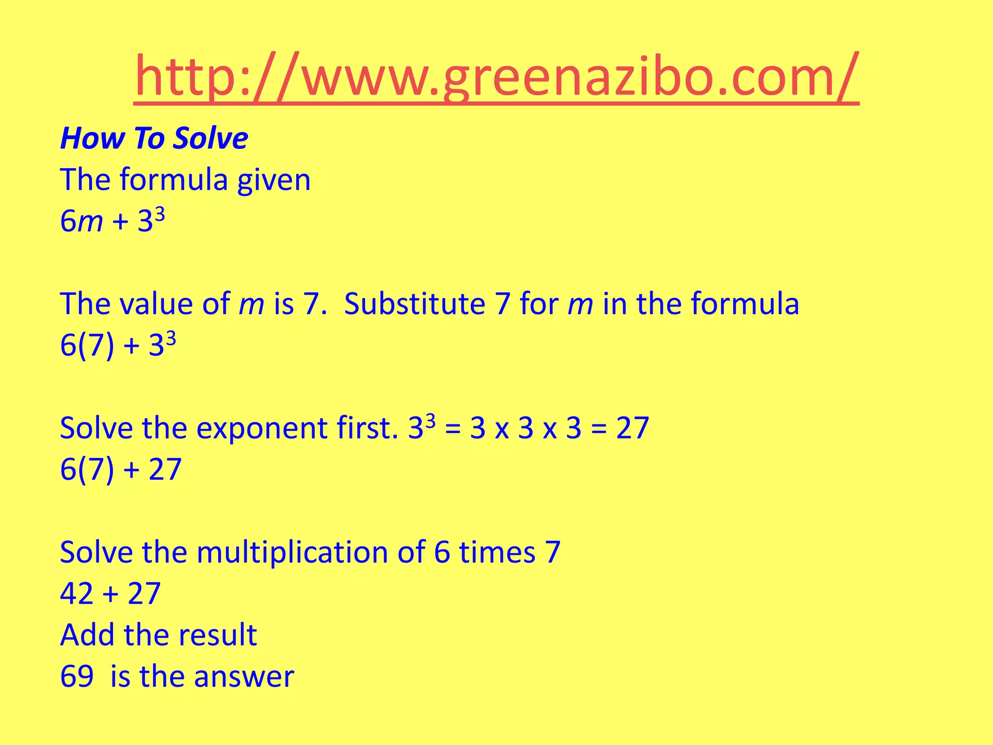 Complete 6th grade algebra | PPTX