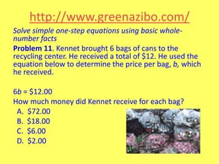Complete 6th grade algebra | PPTX