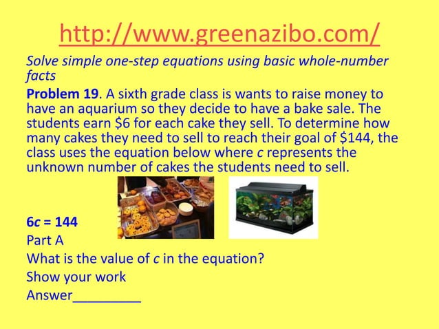 Complete 6th grade algebra | PPTX