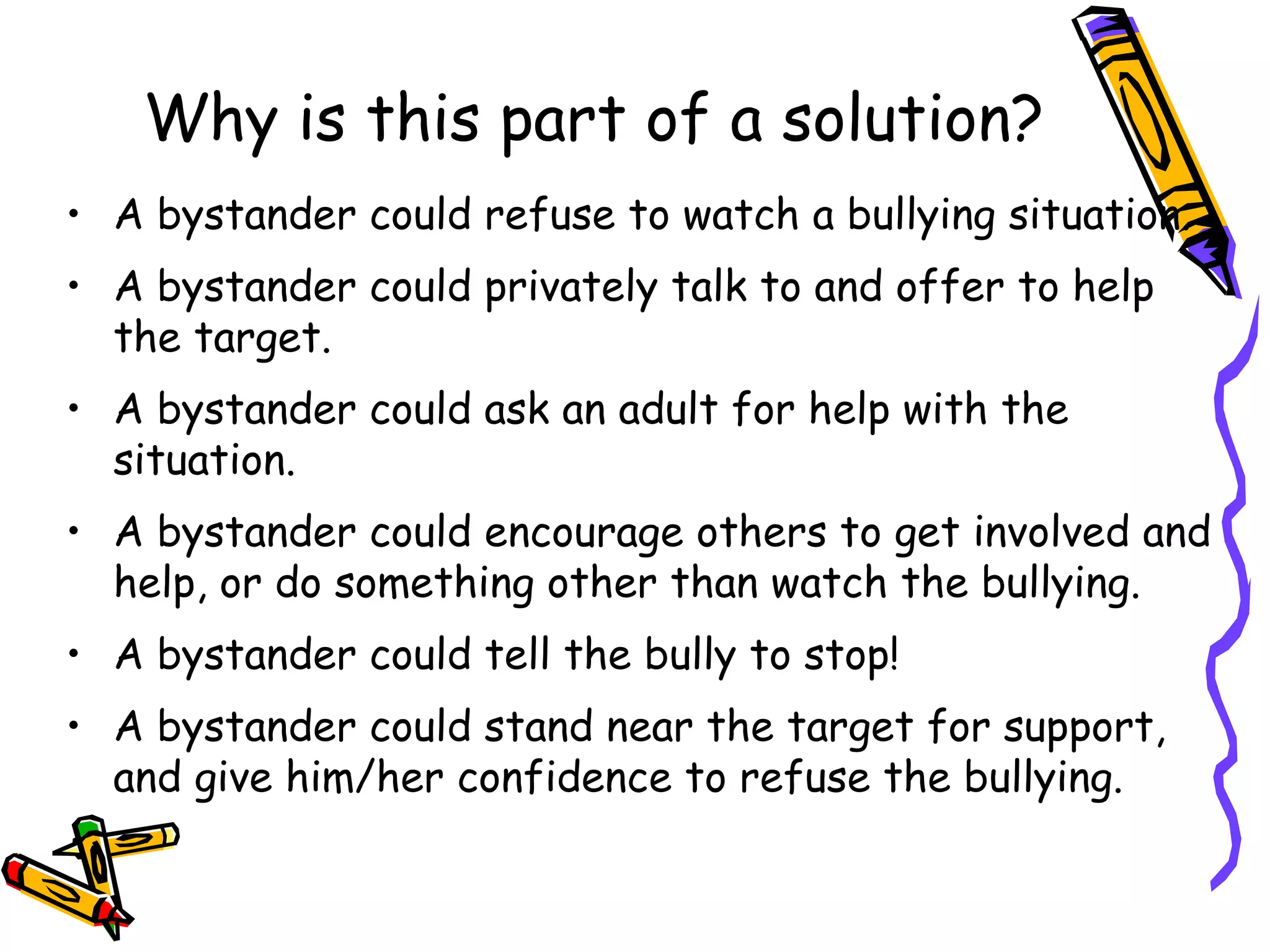 6th Grade Bullying Presentation | PPT