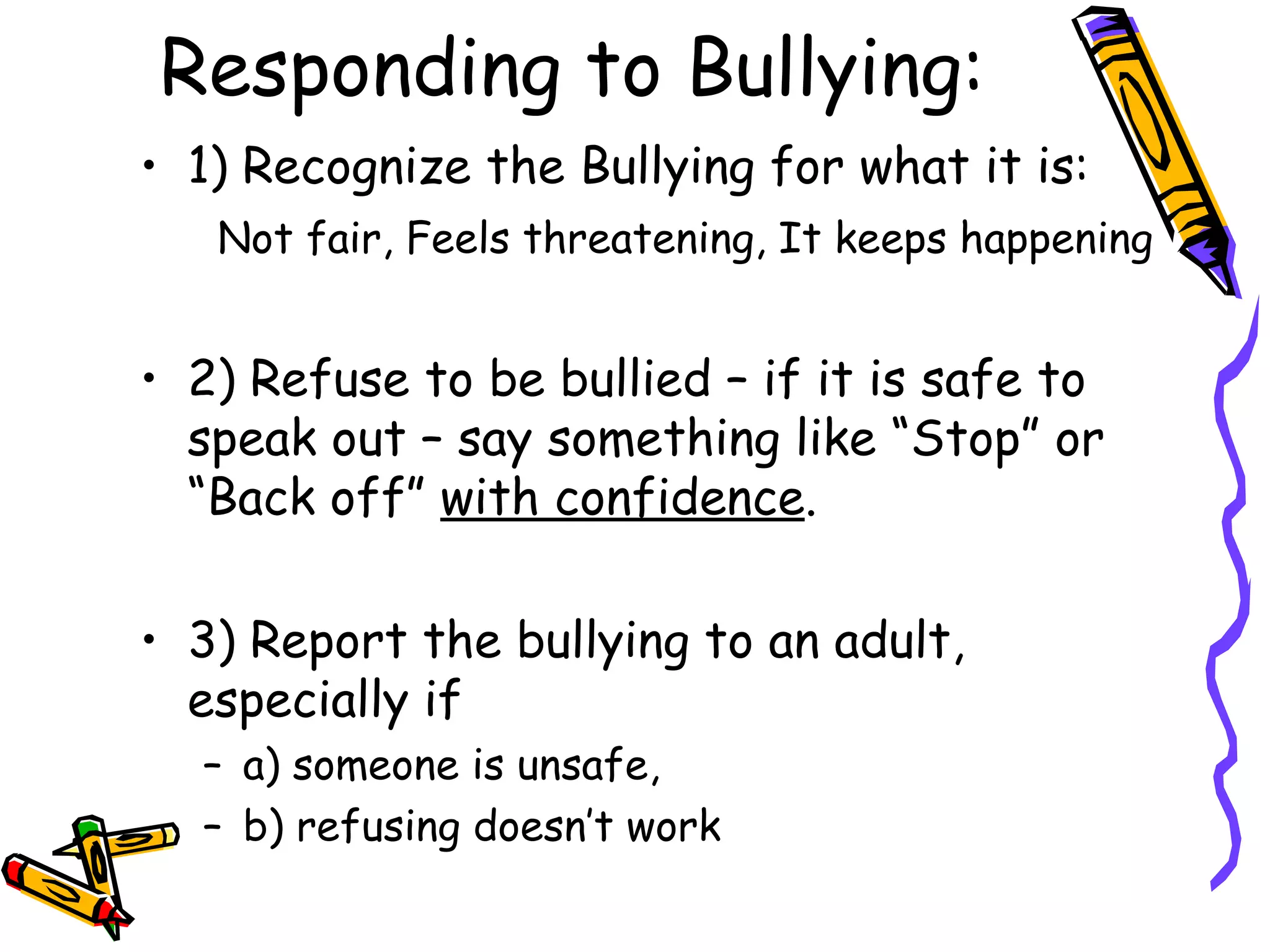 6th Grade Bullying Presentation | PPT