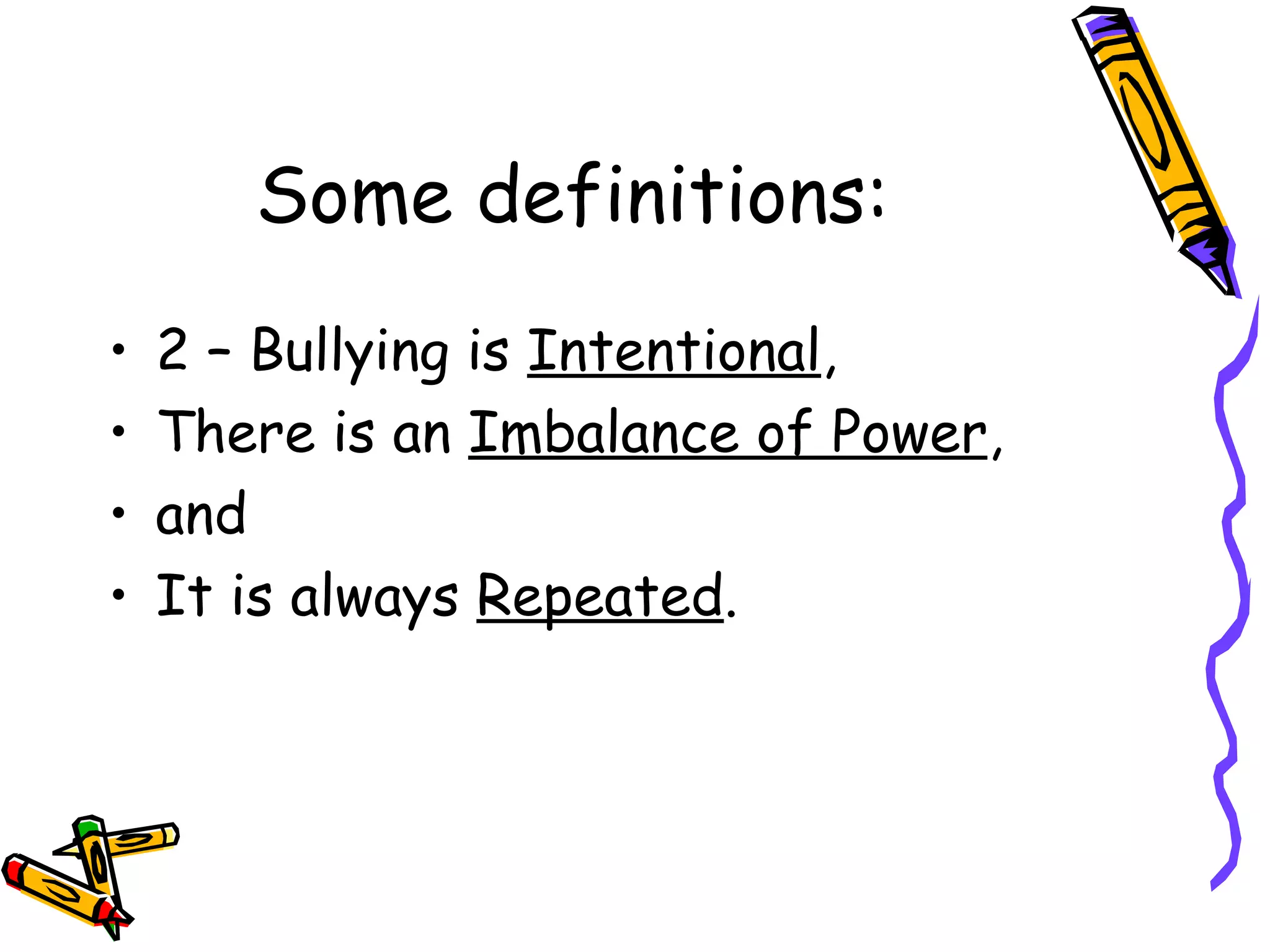 6th Grade Bullying Presentation | PPT