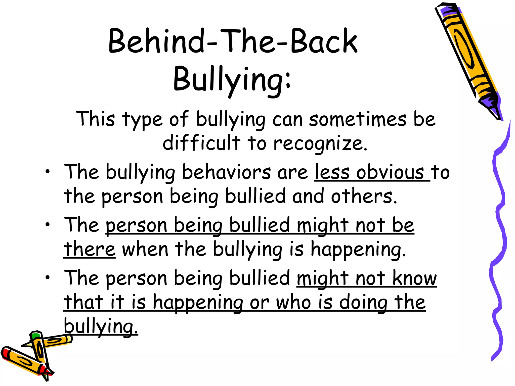 6th Grade Bullying Presentation | PPT