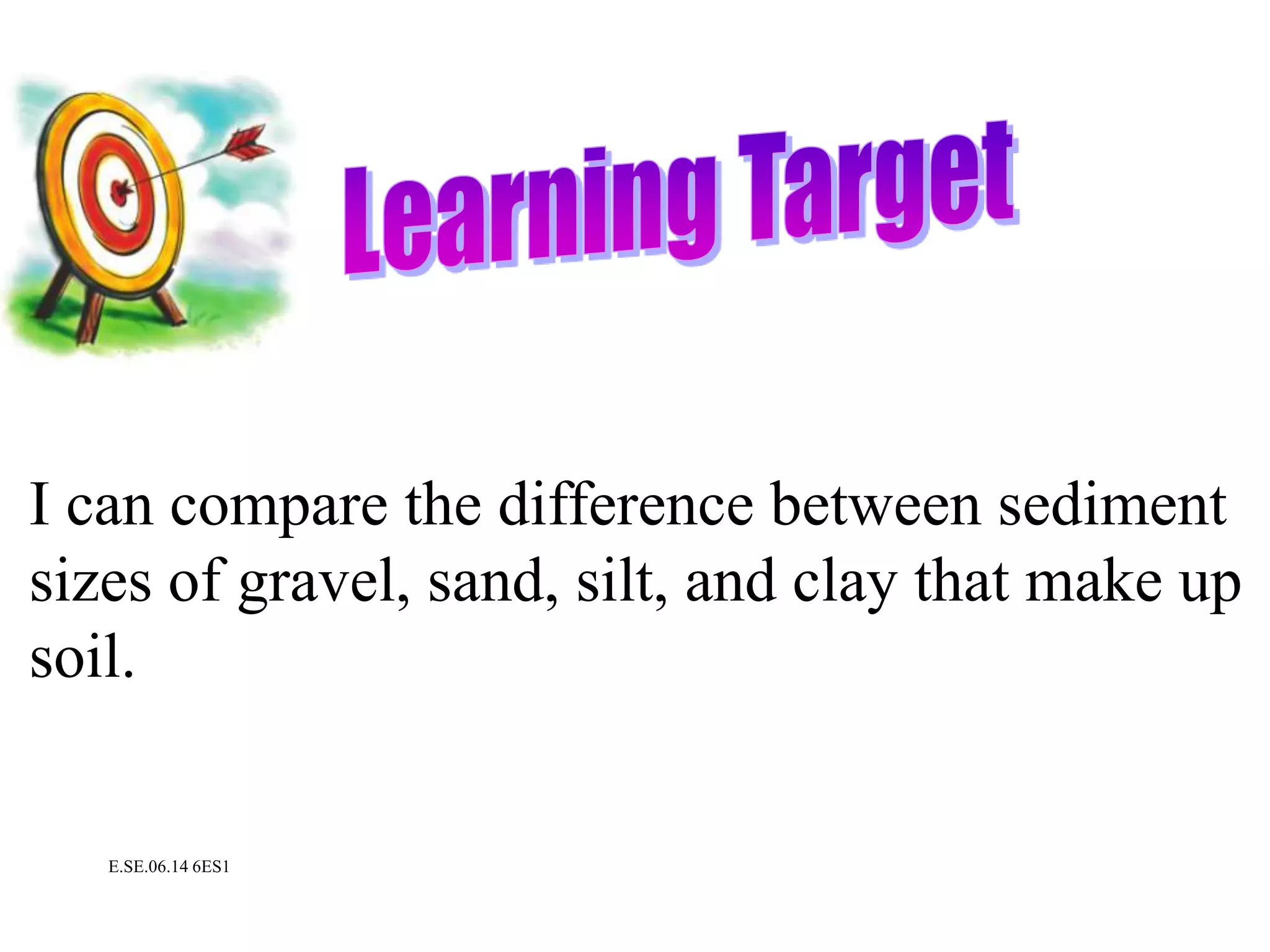 6th Grade Earth Science Learning Targets | PPT