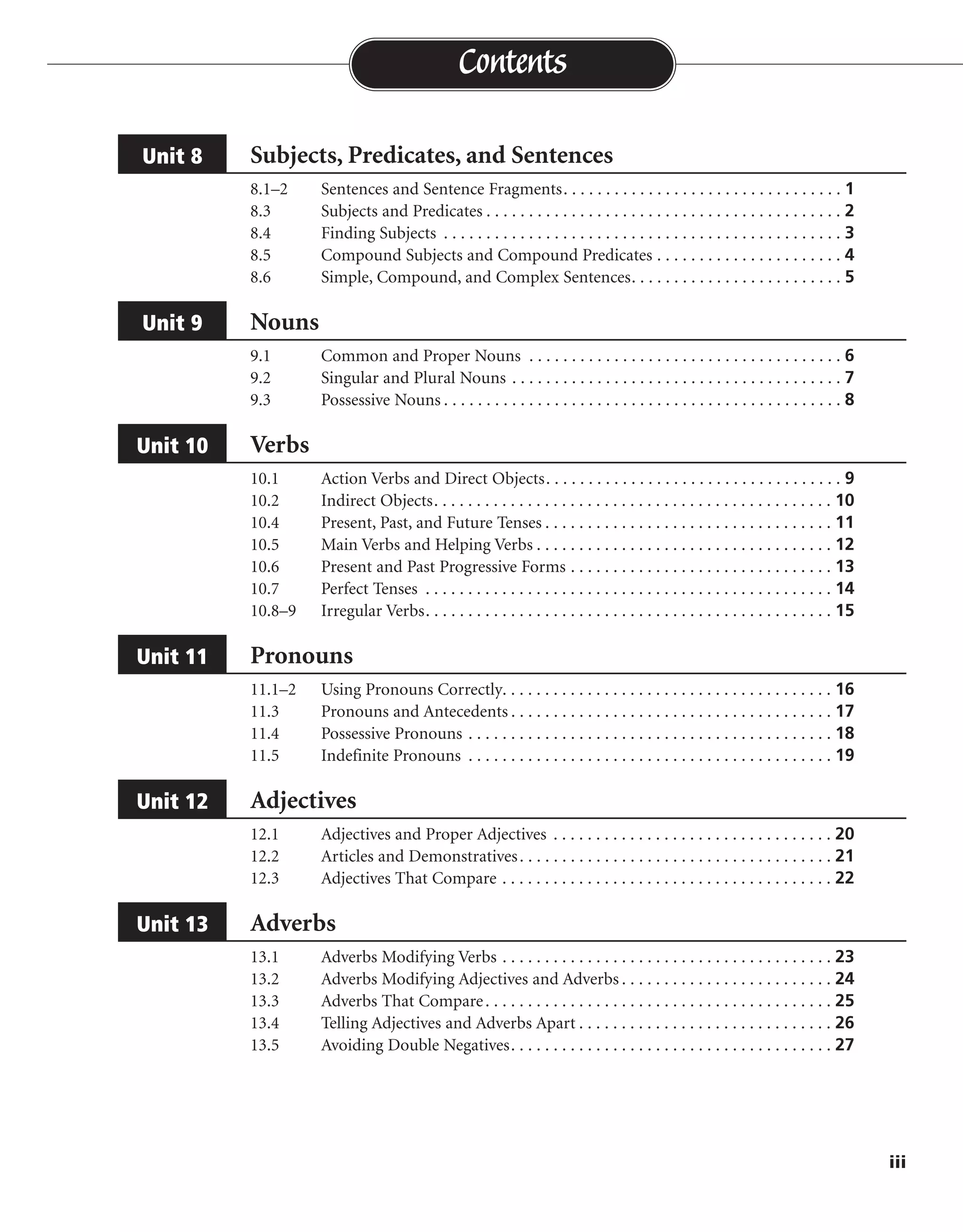 6th grade grammar_workbook | PDF