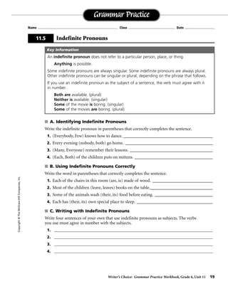 6th grade grammar_workbook | PDF